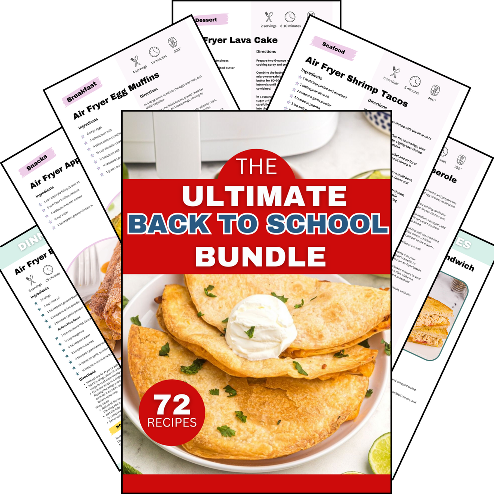 Ultimate Back to School Bundle – Air Frying Foodie Shop